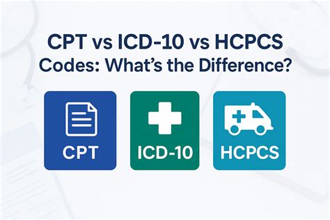 Understanding Cpt Vs Icd 10 Vs Hcpcs Codes Rcm Staff Bpo