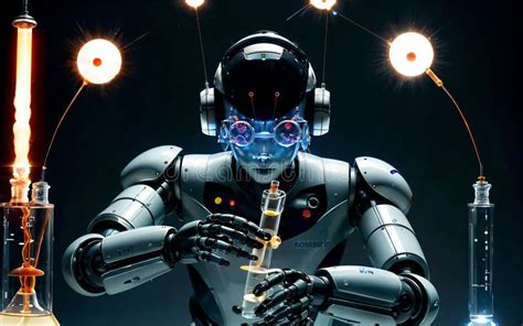 robotic scientists in the lab exploring the future of scientific
