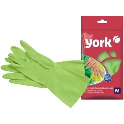 York რეზინის ხელთათმანი ალოე ვერა 1 წყვილი M Veli Store