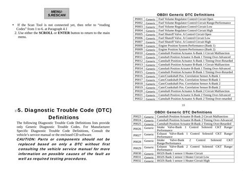 Pdf 5 Diagnostic Trouble Code Dtc Definitions Dokumentips