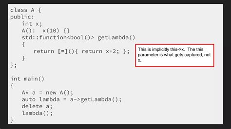 Lambda Expressions In C Pptx