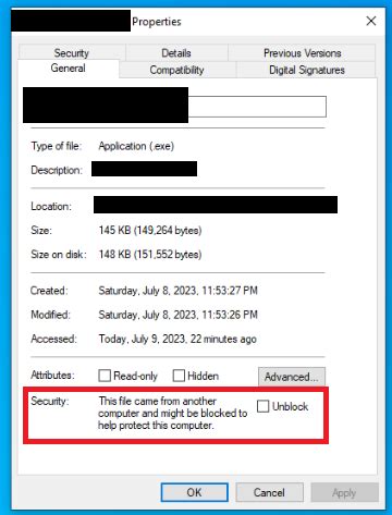 Net Clickonce Security Warning On The Exe Stack Overflow
