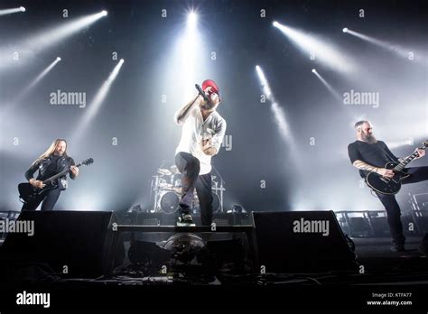 The Swedish Melodic Death Metal Band In Flames Performs A Live Concert