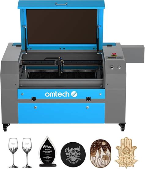 Omtech 90w Co2 Laser Engraver With Built In Air Assist