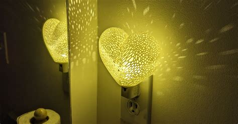 Voronoi Heart Plug Night Light By Frikarte3D Printables Store