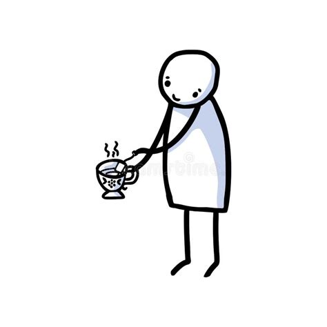 Stick Figure Coffee Stock Illustrations 263 Stick Figure Coffee Stock