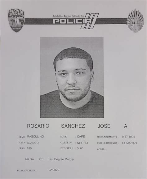 Arrestan A Uno De Los Más Buscados Del área Policiaca De Humacao Walo