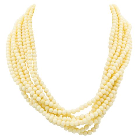 Multi Strand Ruby Necklace Antique Diamond Gold Clasp For Sale At 1stdibs