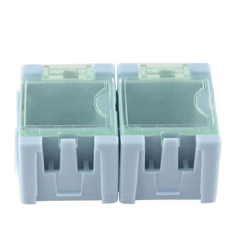 Smd Smt Ic Component Storage Box Container Transpa Grandado