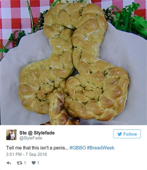 This Contestant S Bread Looked Exactly Like A Penis On Tonight S GBBO