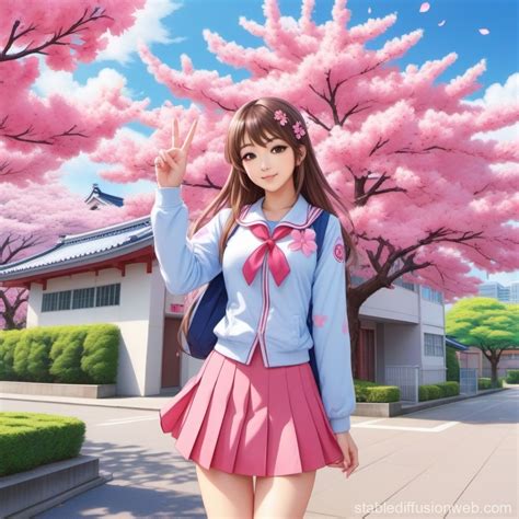 An Anime Drawing Of The Character Marin Kitagawa From My Dress Up