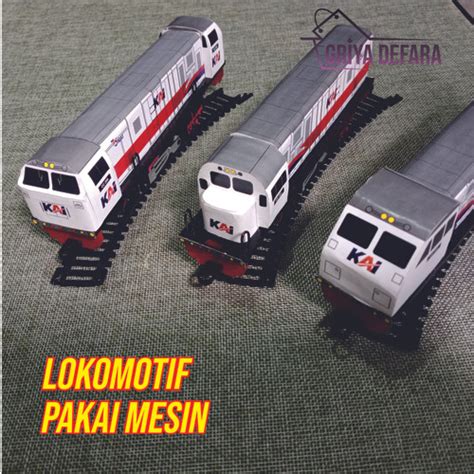 Jual GRIYADEFARA LOKOMOTIF PAKAI MESIN CC 201 CC 203 CC 206 KERETA API