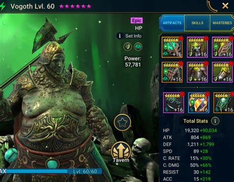 Vogoth Champion Guide Raid Shadow Legends