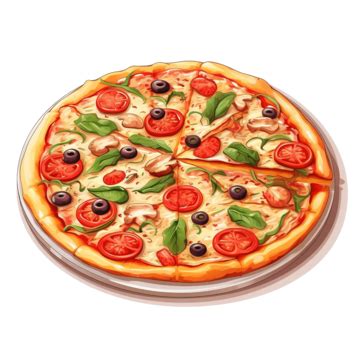 Delicious Pizza Free Illustration Clipart Delicious Pizza Free