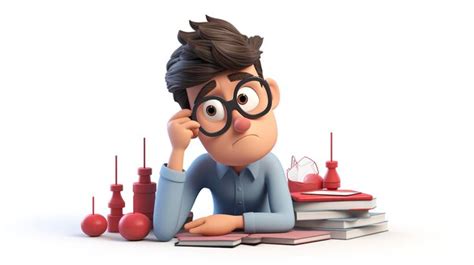 Premium Ai Image 3d Character Demonstrating Problem Solving