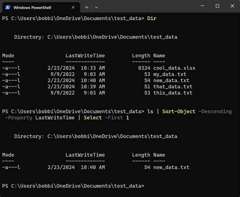 Powershell How To Get Most Recently Modified File In Directory Collecting Wisdom