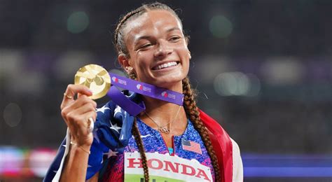 Us Track Star Anna Hall Announces Engagement To Popular Nfl Wide Receiver