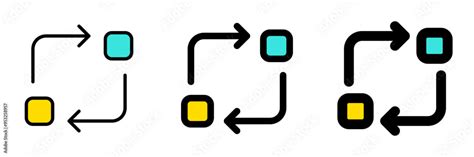 Editable Vector Data Transfer Synchronization Icon Part Of A Big Icon