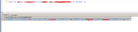 Sql Server 将查询结果集以xml形式展现 For Xml Path 杰米博客