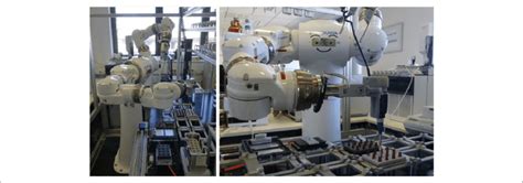 Left Automation System With The Dual Arm Robot Sda10 And Workbench
