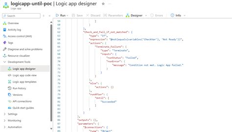 Azure Logic App Until Loop Does Not Exit With Failure If The Condition Is Not Met After