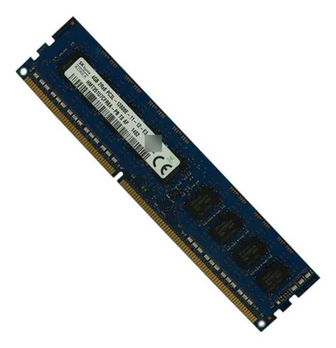Memoria Udimm Pc3l 12800e Ecc Ddr3 1600 Mhz De 4 Gb Meses Sin Interés