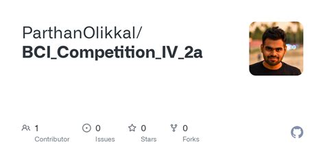 GitHub ParthanOlikkal BCI Competition IV 2a