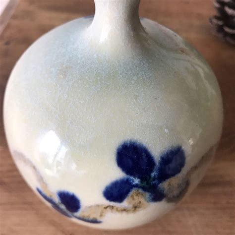 Vintage Don Mcwhorter Pottery Vase Etsy