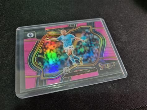 2022 2023 Panini Select Epl Erling Haaland Pink Prizm 4499 Hobbies
