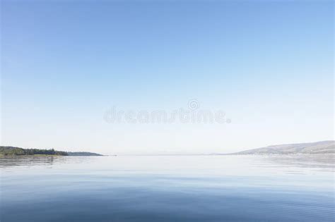 Peaceful Calm Water On The Firth Of Clyde Scotland Stock Image Image