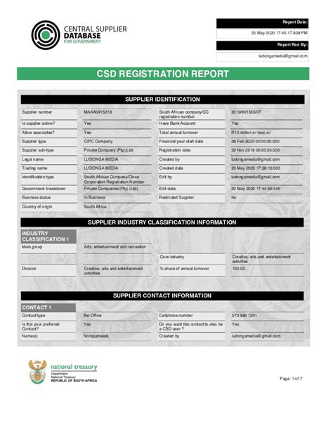 Fillable Online Csd Registration Document Unesco Fax Email Print