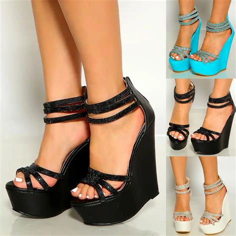 Cute High Wedge Shoes