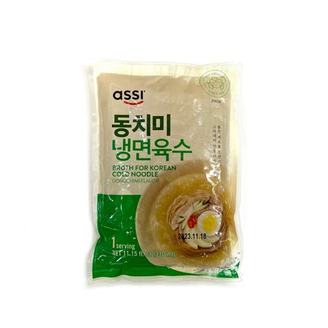 Assi Dongchimi Cold Noodle Soup 아씨 동치미 냉면 육수 330ml