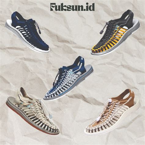 Jual Fuksun Sendal Cowo Sepatu Sendal Rajut Sepatu Sendal Pria