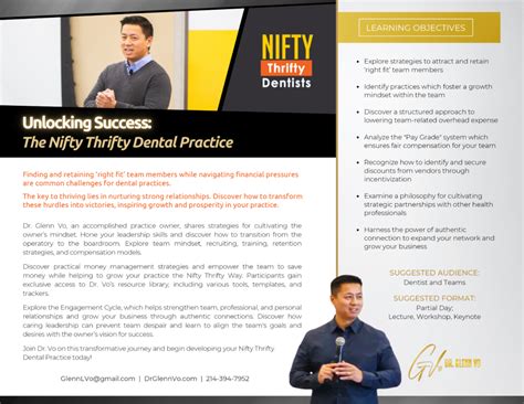 Speaker Page Dr Glenn Vo