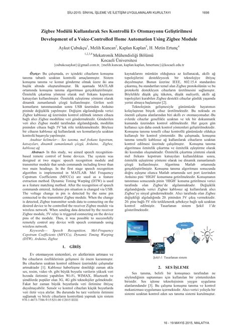 Pdf Development Of A Voice Controlled Home Automation Using Zigbee Module