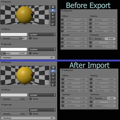 Small Blender Render Obj Exportimport Mtl Issue Materials And