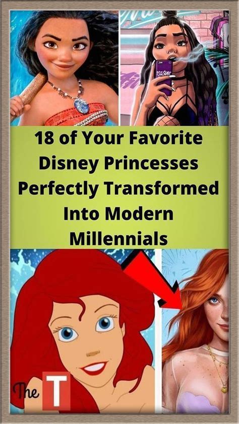 18 Of Your Favorite Disney Princesses Perfectly Transformed Into Modern