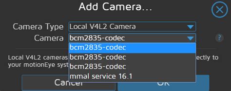 Adding A Camera 3 Codecs Of The Same Name Listed Issue 2367