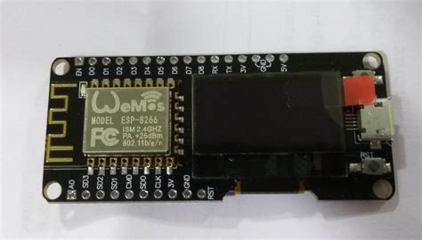 Nodemcu Esp8266 Wifi 096 Inch Oled Board Wireless Iot Application
