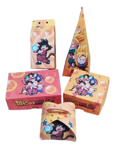 Kit Festa 30 Caixas Lembran Festa Dragon Ball Z MercadoLivre