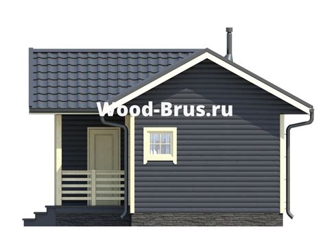 Каркасная баня 6х6 Брянск - Wood-Brus. Комплектация и цена