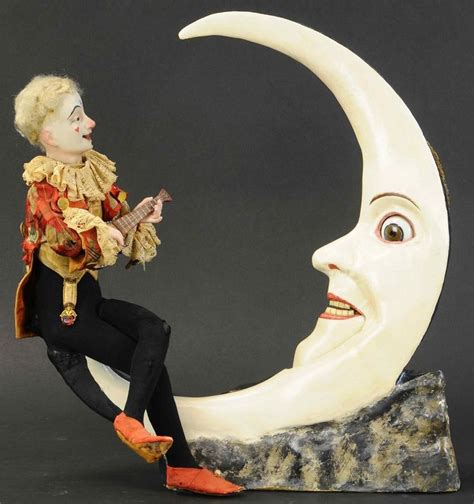 Antique Automaton Serenading The Moon