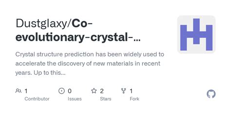 Github Dustglaxyco Evolutionary Crystal Structure Prediction Algorithm For Complex Systems