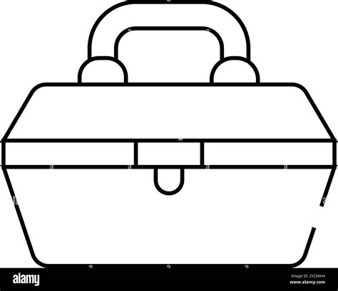 Repair Tool Case Line Icon Vector Illustration Stock Vector Image And Art