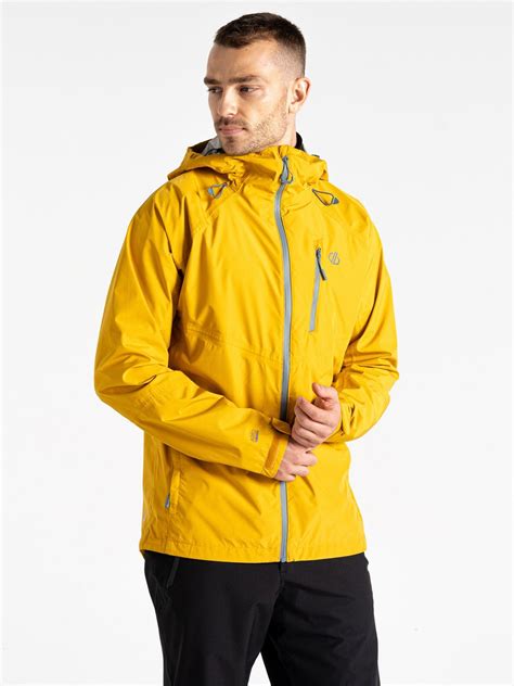Men Waterproof Jackets Yellow Very