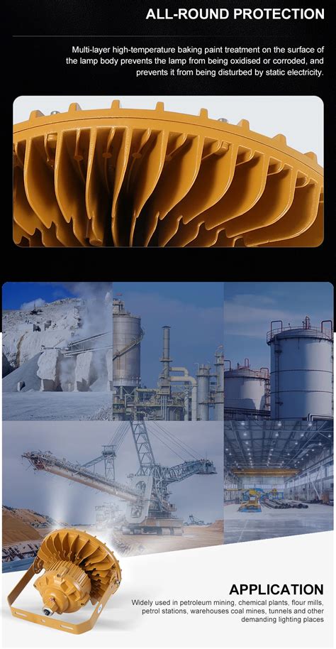 Explosion Proof Light High Bay Led Light 50w Bridgelux Led Chip 50w