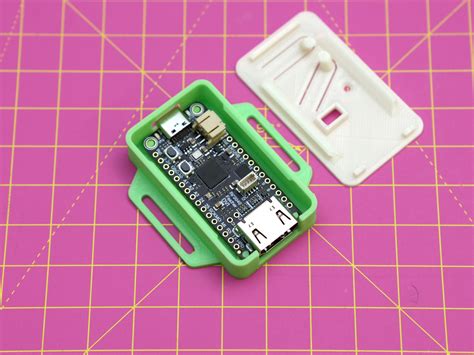 Snap Fit Case For Feather Rp2040 Dvi By Adafruit Download Free Stl Model