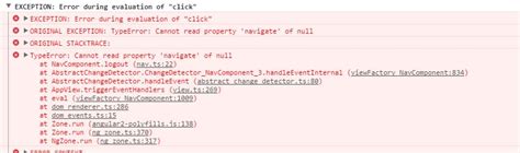 Angular Cannot Read Property Navigate Of Null In Angular2 Stack