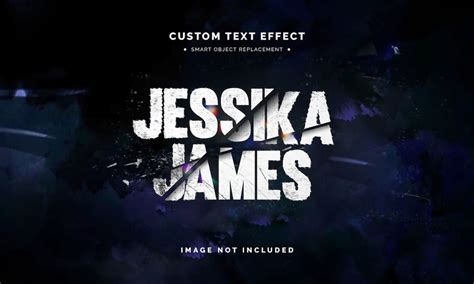 Premium Psd Movie Slashed Text Style Effect